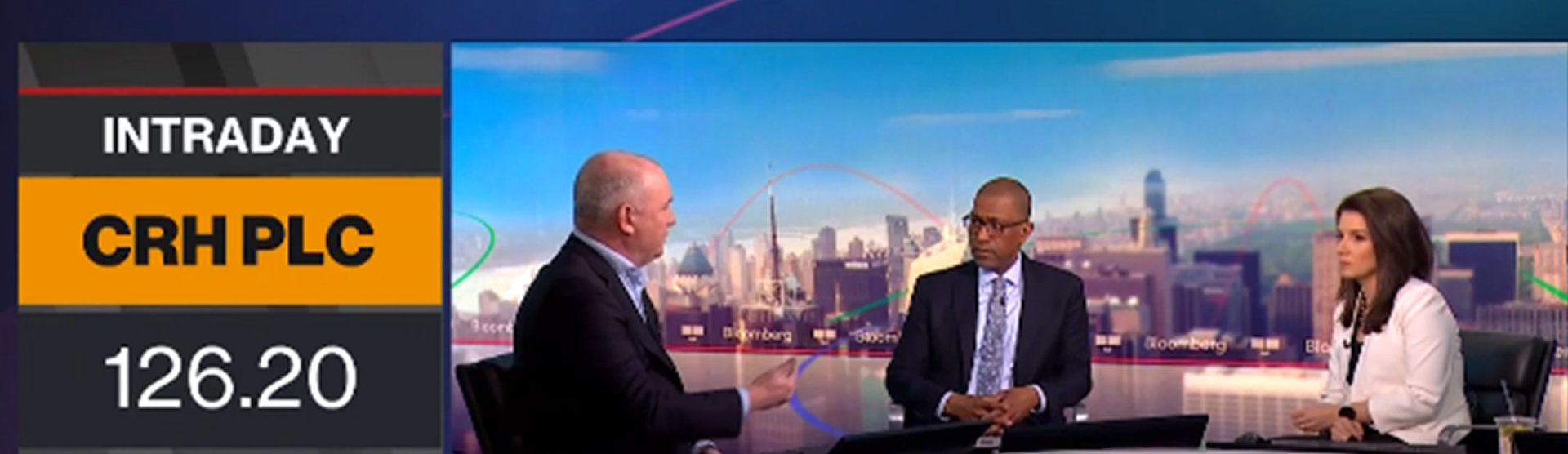CRH CEO Jim Mintern speaks to Bloomberg about 2025 results - CRH